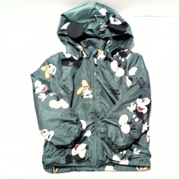 Disney | Jackets & Coats | Disney H M Donald Duck Hooded Windbreaker ...